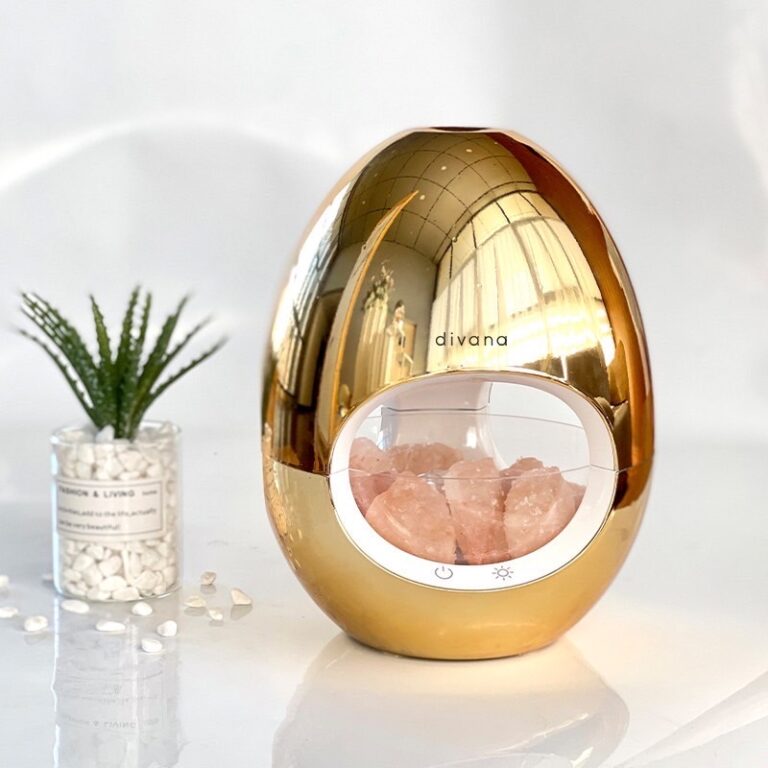 Divana : Salt aroma humidifier Gold - Divana Global
